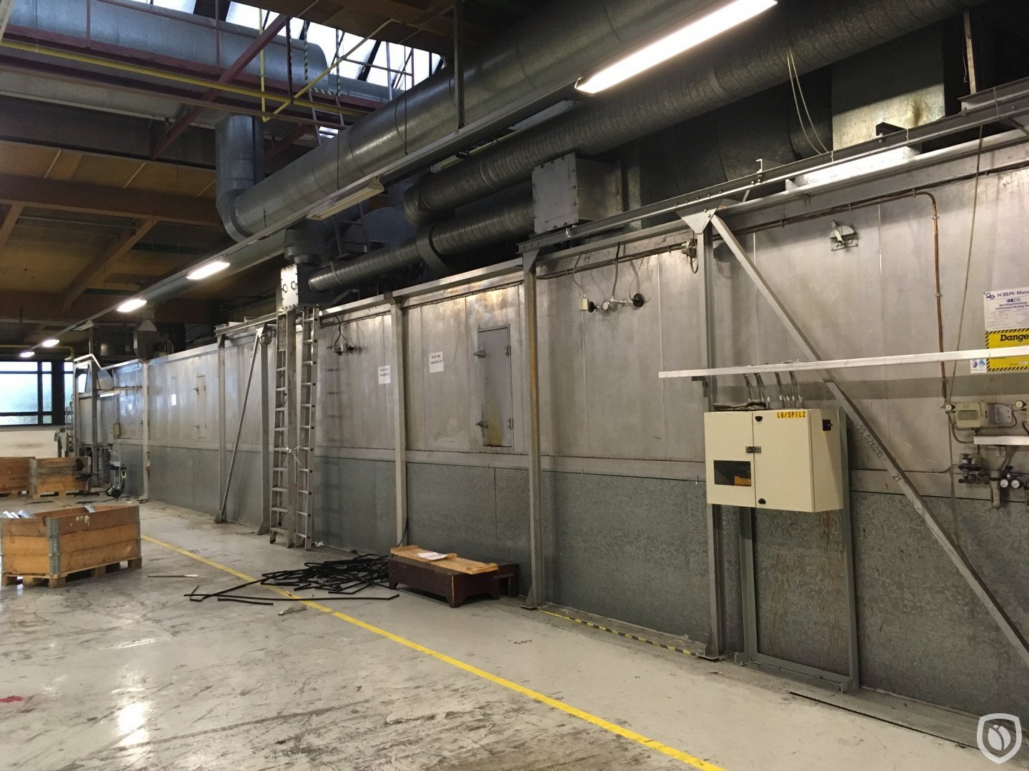 Mailander 160 printing line with LTG tunnel-oven - Cazander