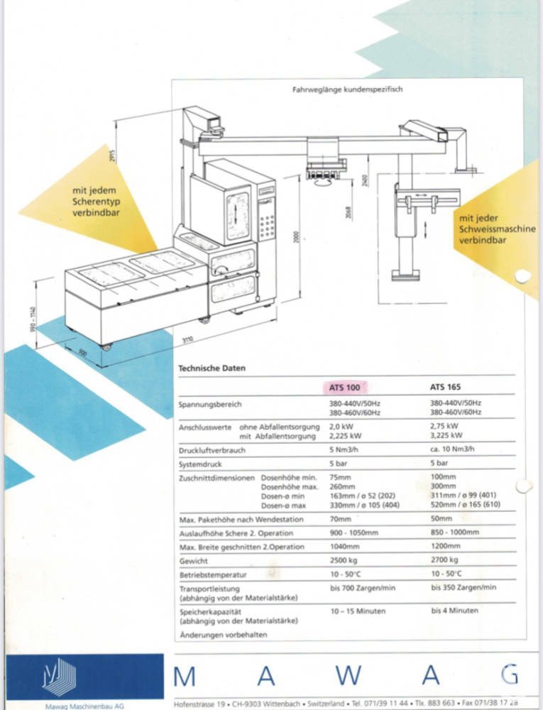 MAWAG ATS 100 - Cazander