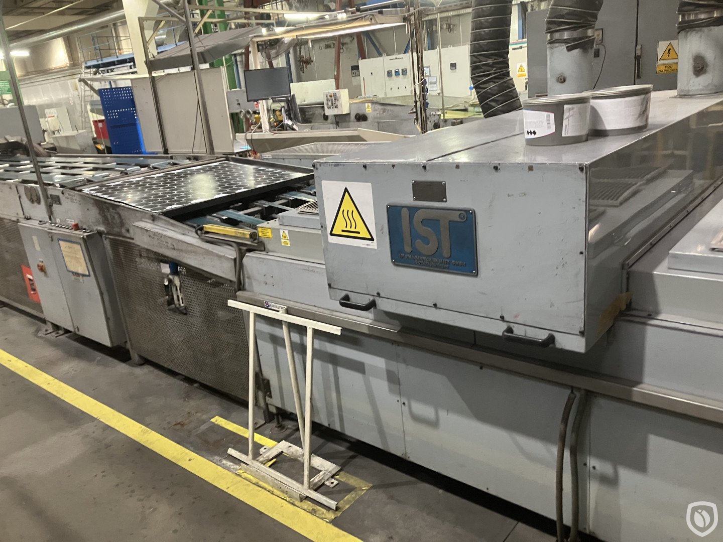 Mailander 121 single colour printing line with UV-oven - Cazander