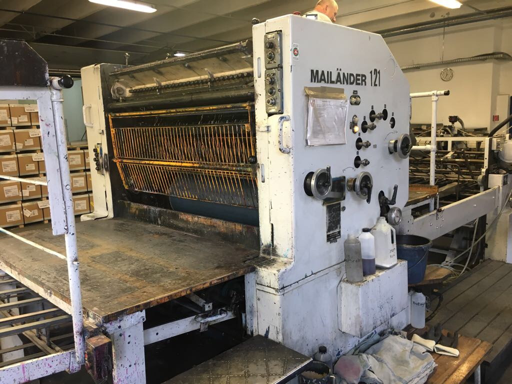Mailander 121 offset printing - sheet feeder - Cazander Mailander 121 offset printing - sheet feeder - Cazander