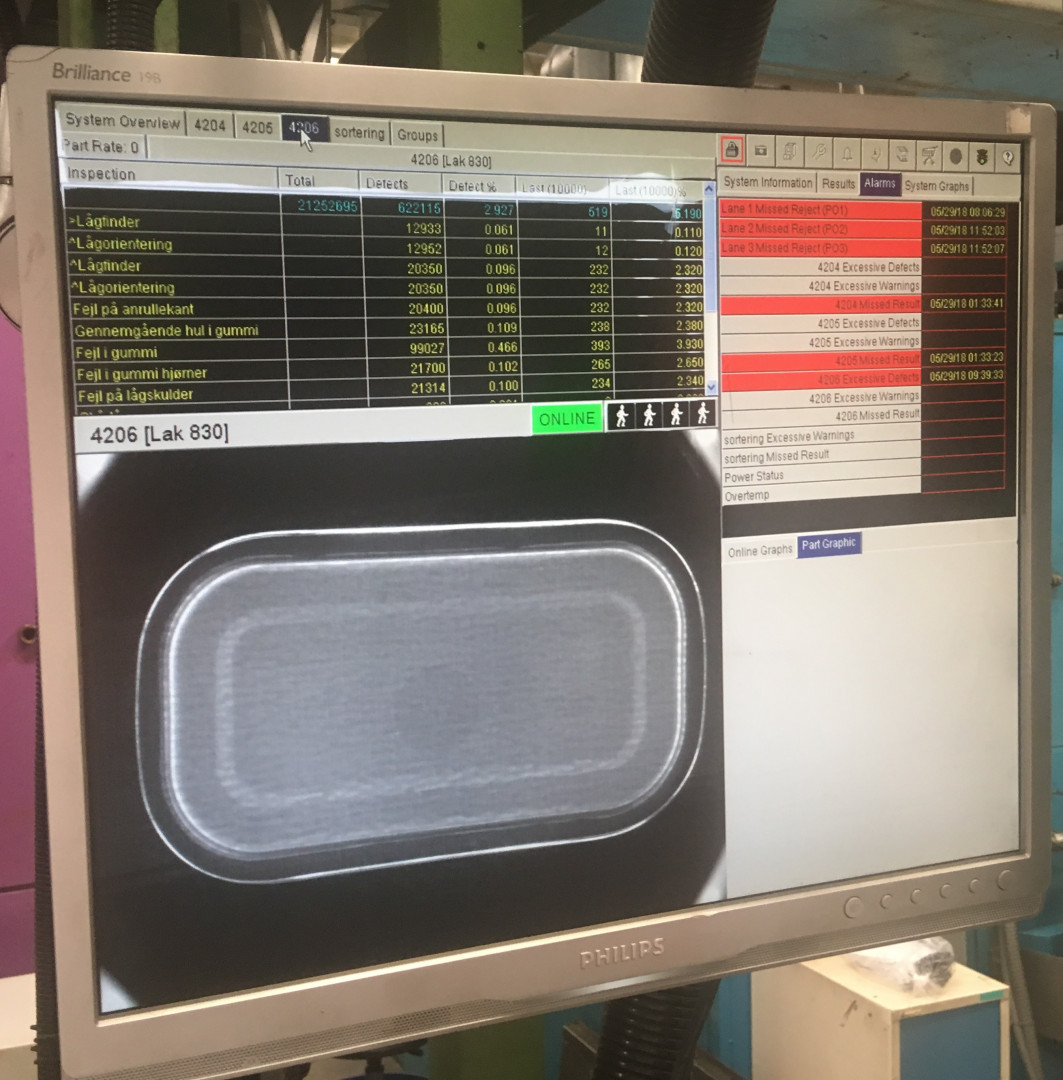 PRESSCO CHROMAPULSE vision inspection - Cazander