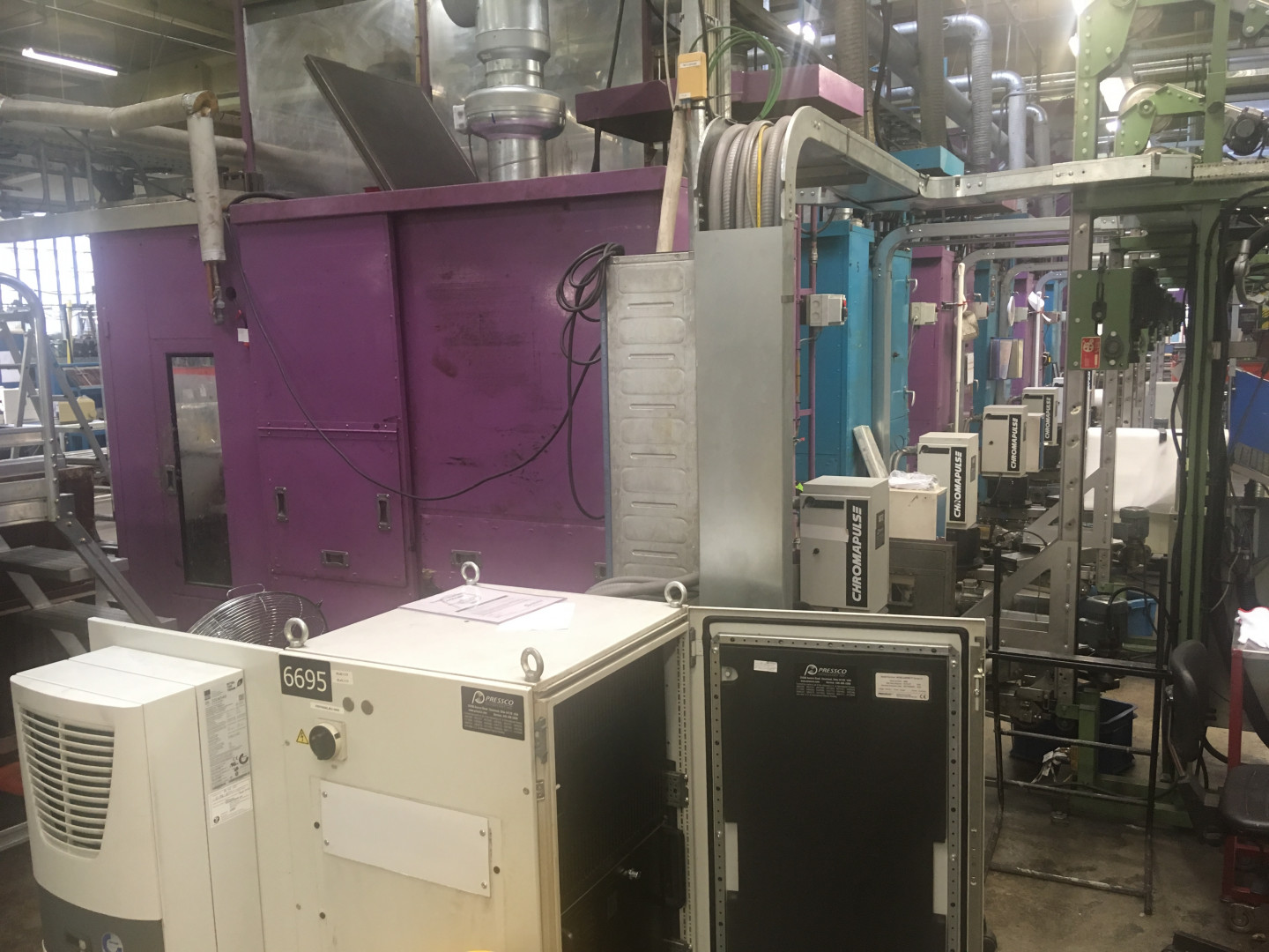 PRESSCO CHROMAPULSE vision inspection - Cazander