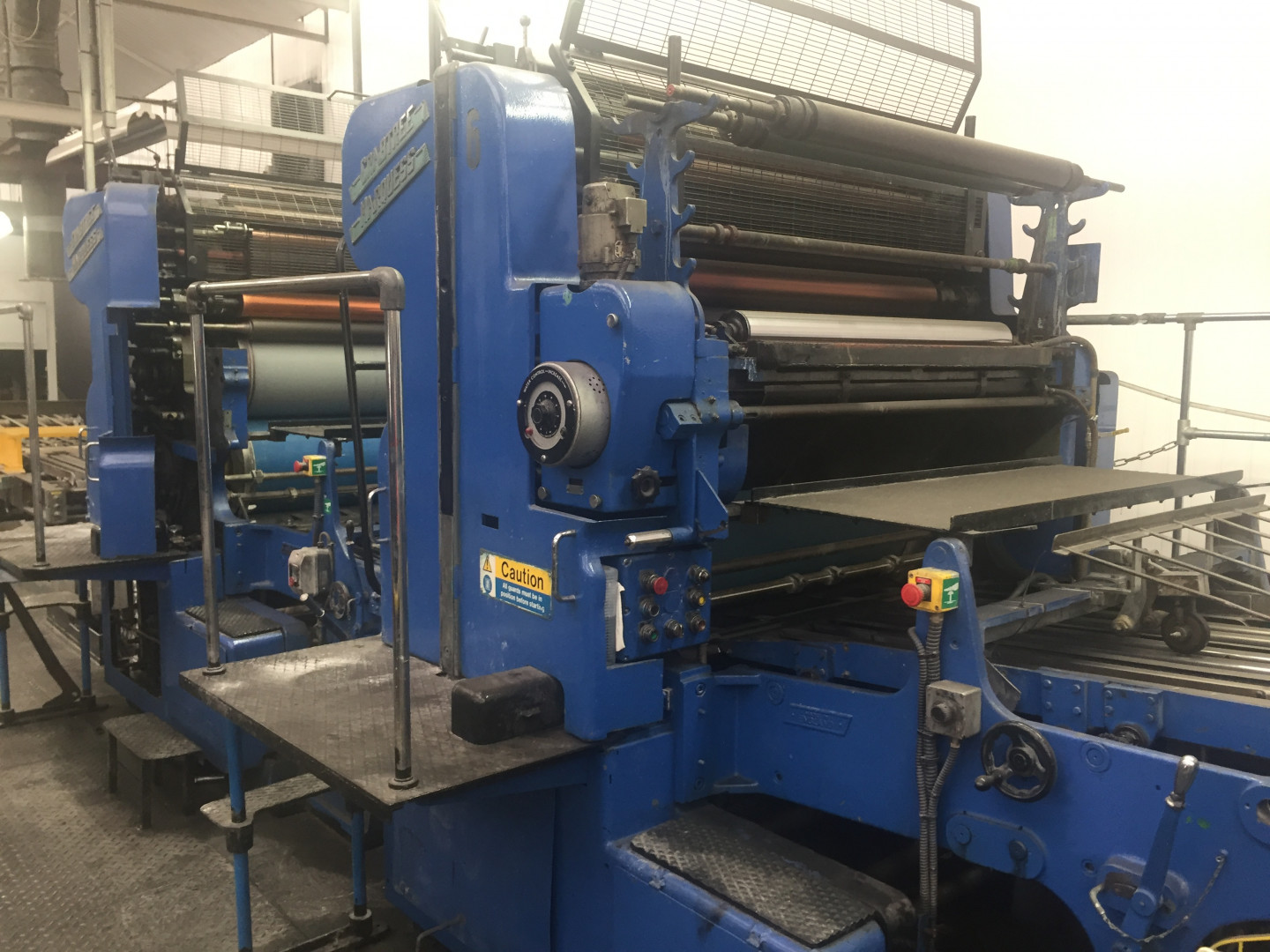 Crabtree Marquess 4036 tandem offset printing - sheet feeder - Cazander Crabtree Marquess 4036 tandem offset printing - sheet feeder - Cazander