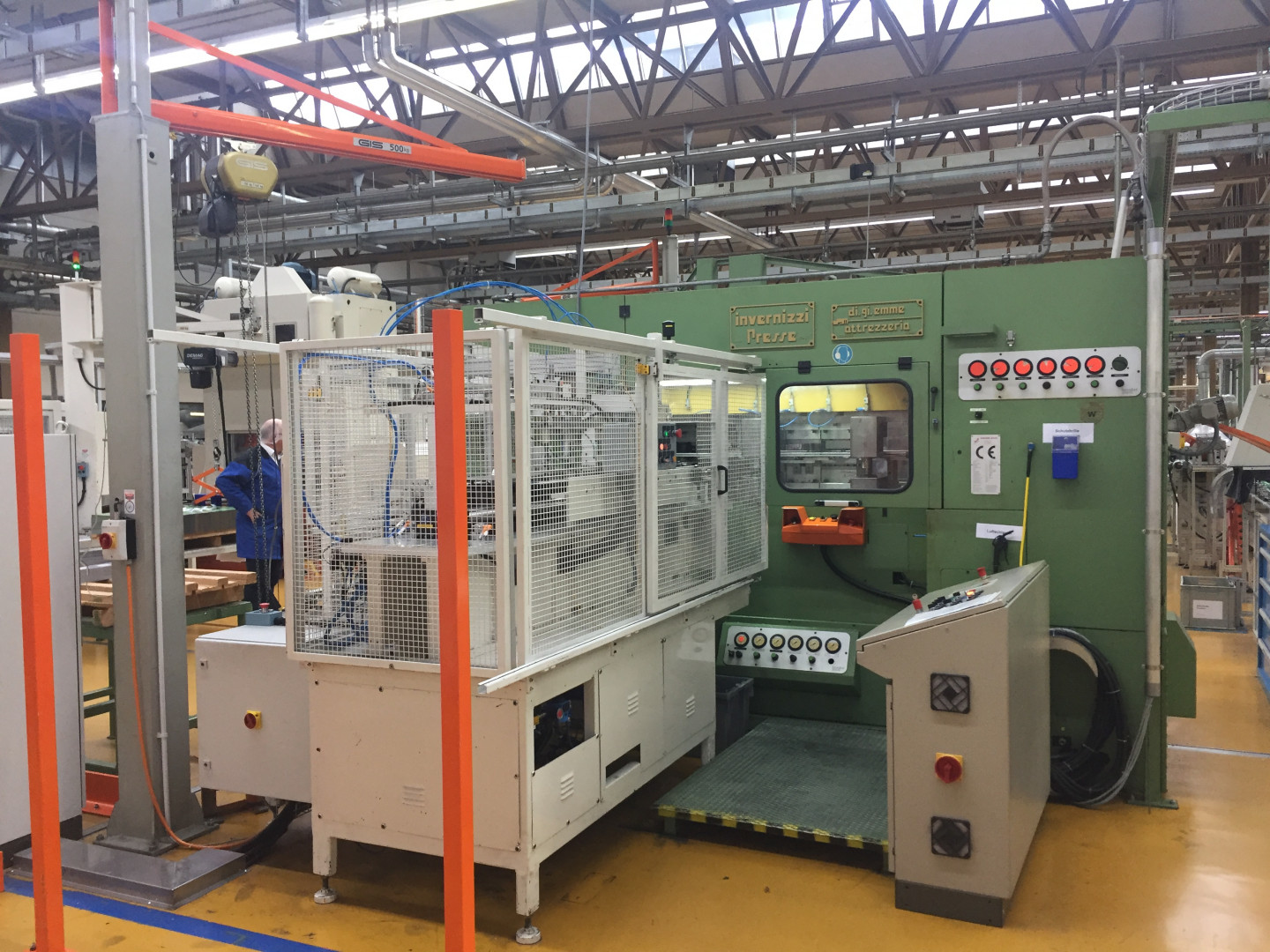 Invernizzi 4 CT 60-75 transfer press - Cazander