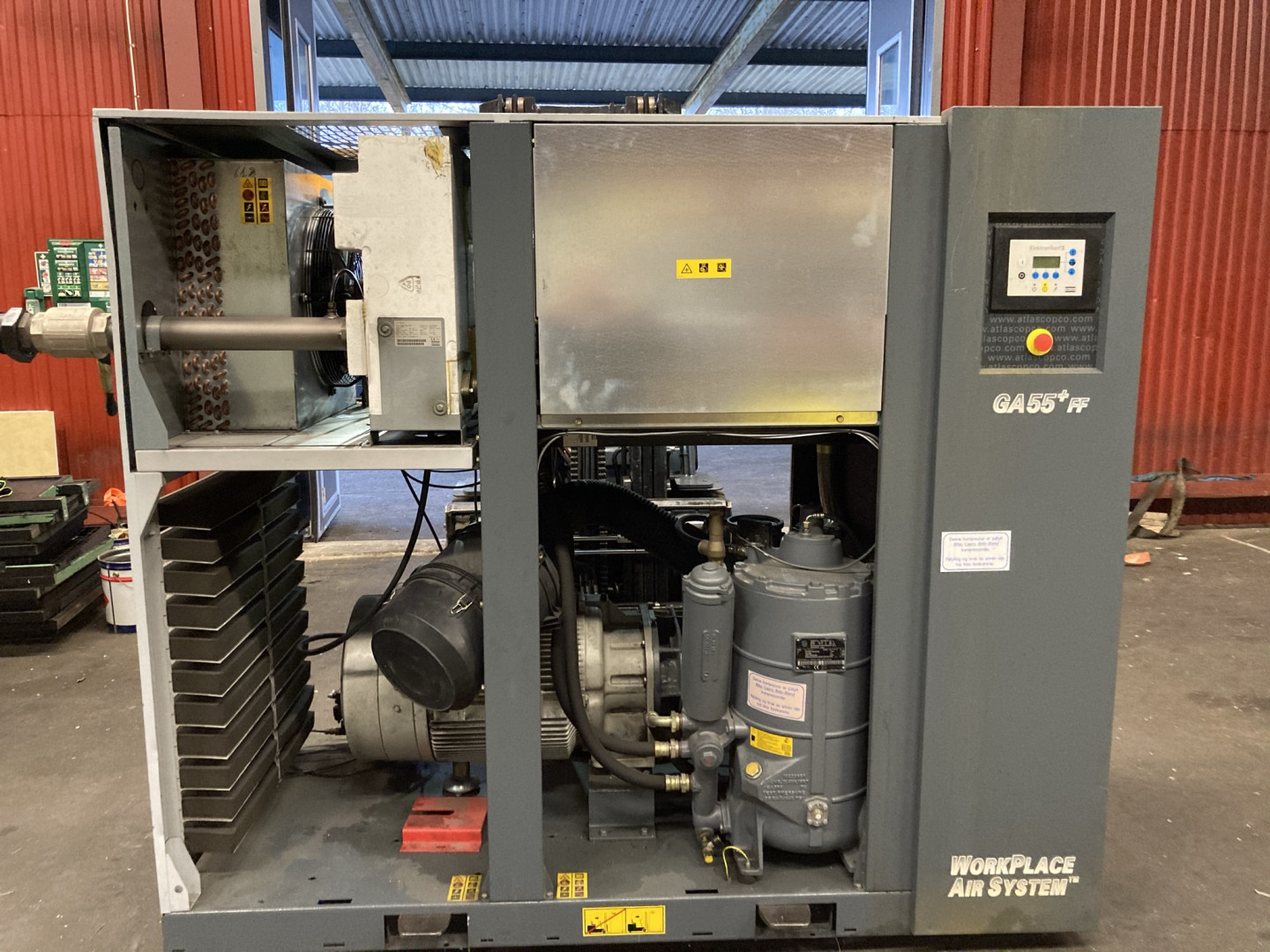 Atlas Copco GA55PLUS compressor - Cazander