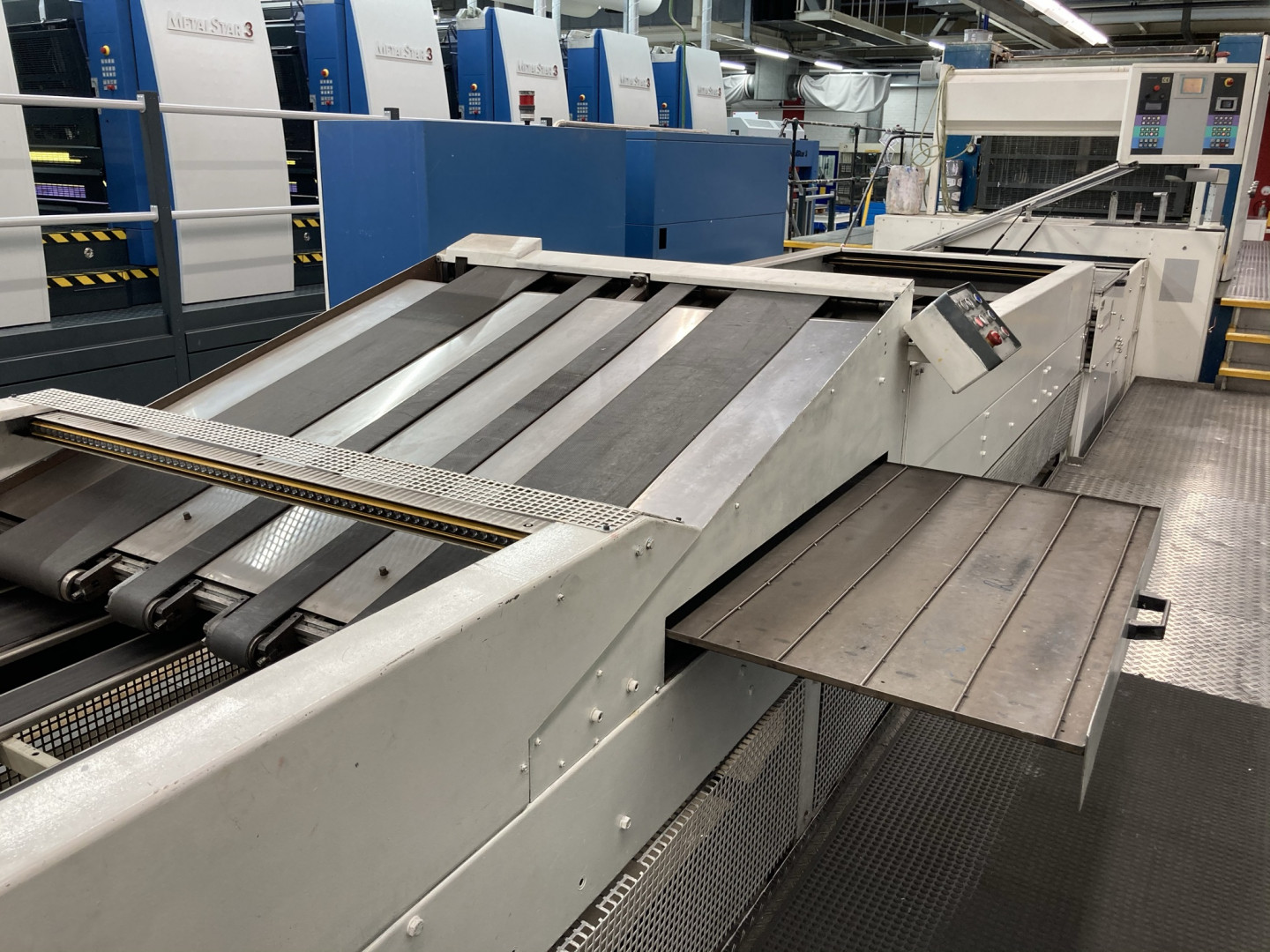 KBA METALSTAR type 2 printing presses 4C - Cazander